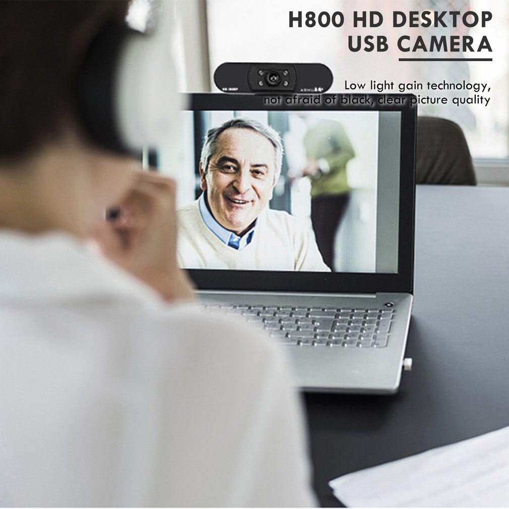 Webcam 1080P, HDWeb Camera with Built-in HD Microp... – Vicedeal