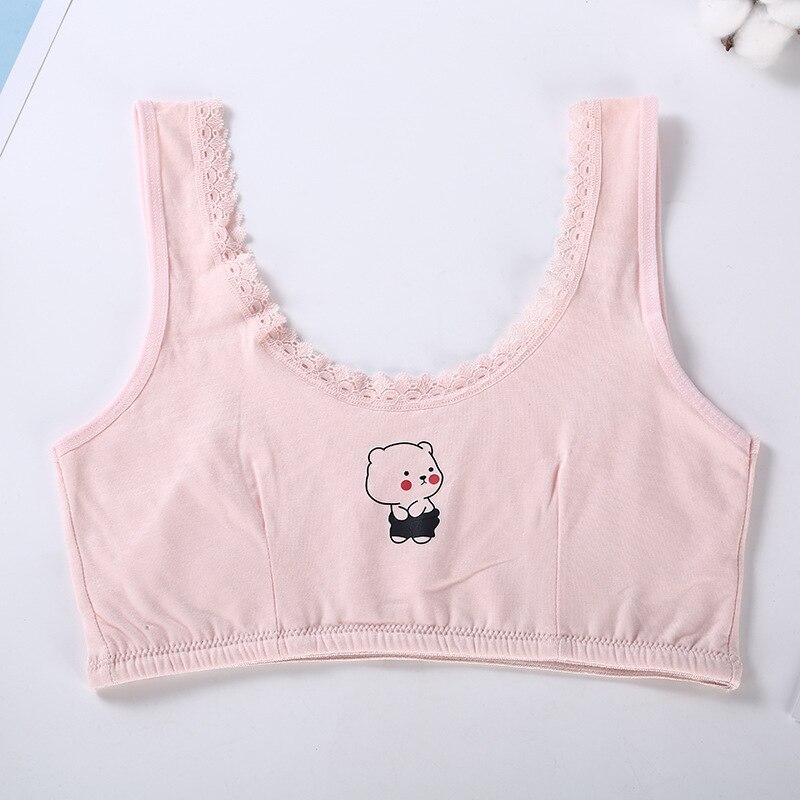 Solid Color Teen Underwear Puberty Girls Bra Teen ... – Vicedeal