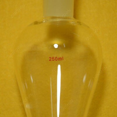 Embudo separador de vidrio piriforme, 24/40, 250 m... – Grandado