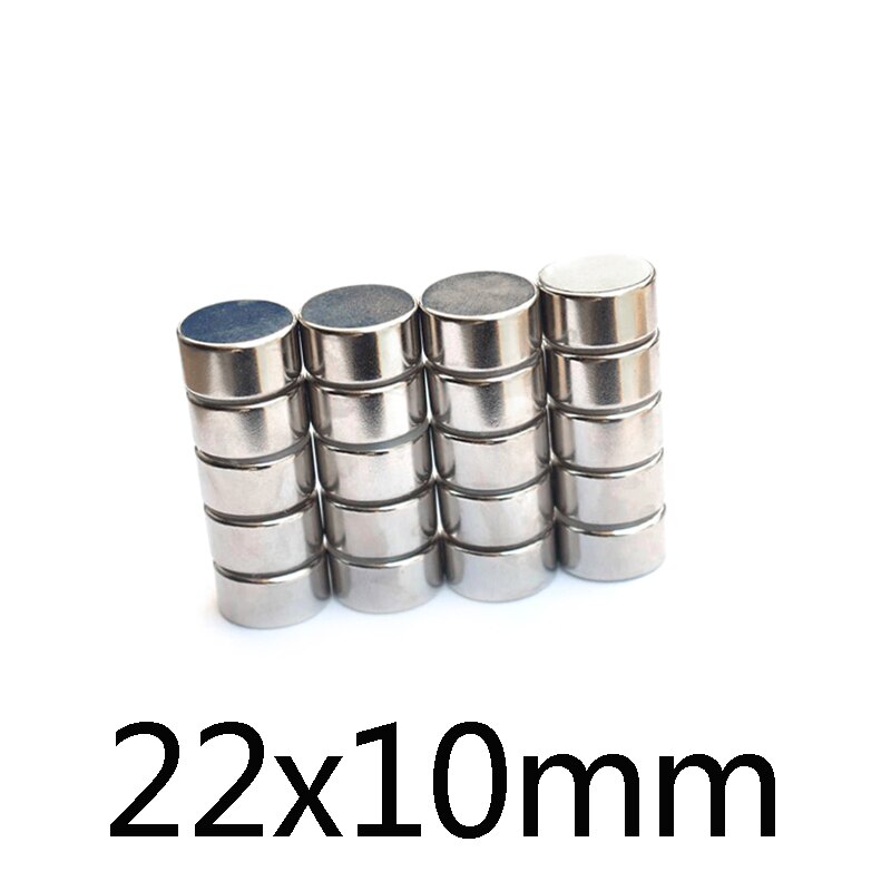 1/2/3/5/10pcs 22x10 mm Round MagnetMagnetic Magnet... – Grandado