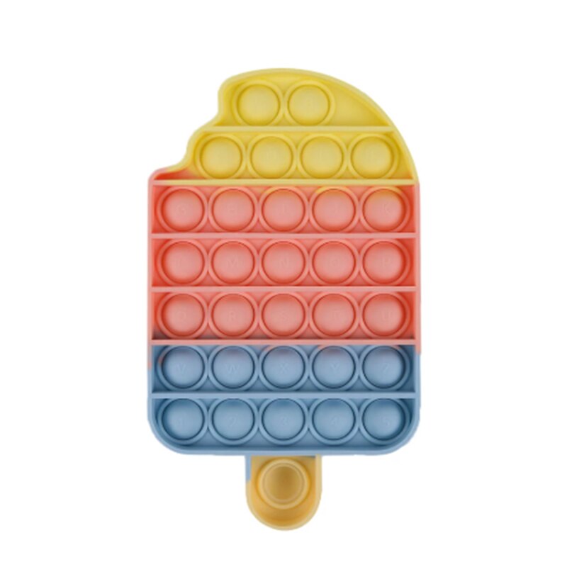 Ice Cream Fidget Toy Push Bubble Toys Rainbow Adul... – Grandado