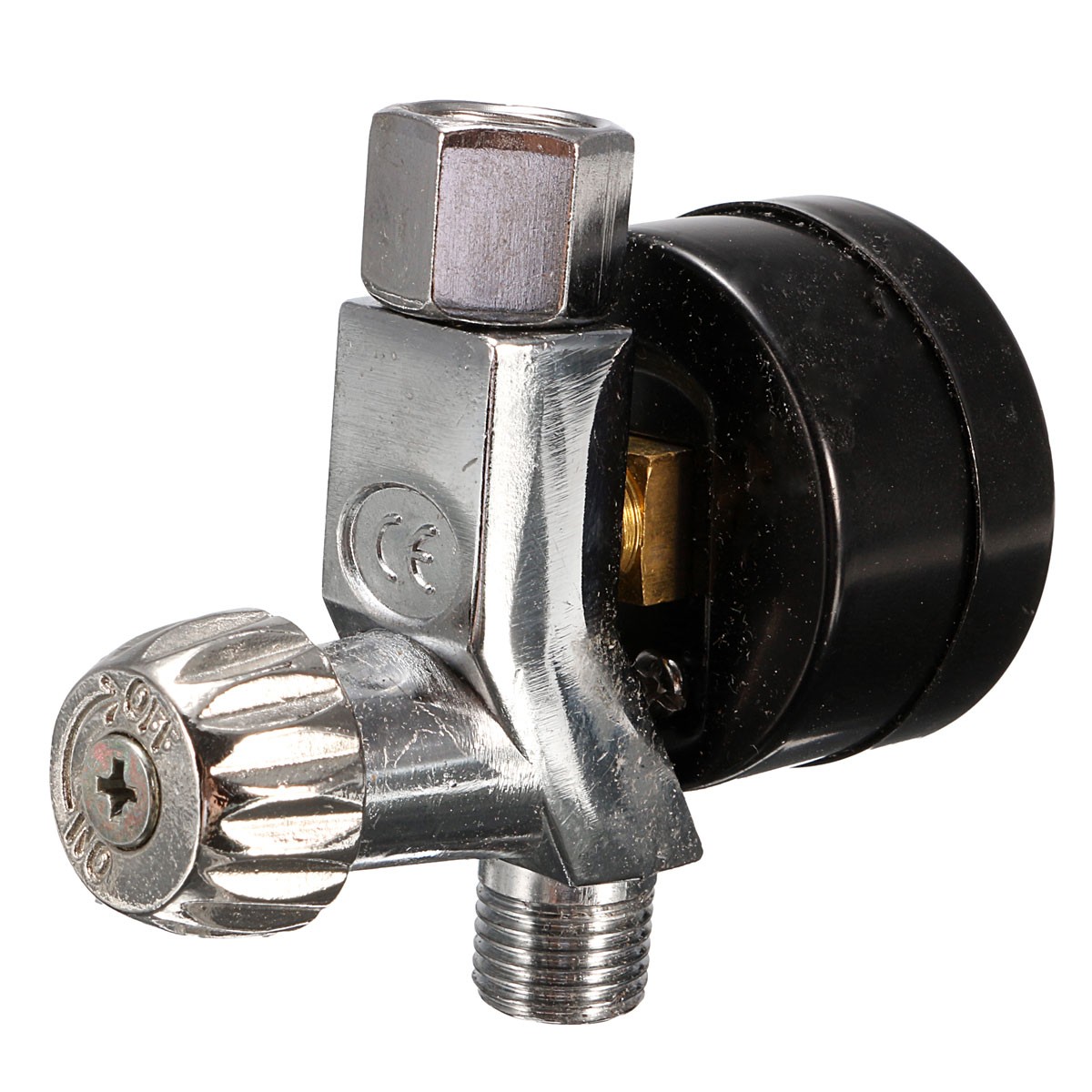 1/4 Inch Air Spray Guns Pressure GaugeAir Adjustin... – Grandado