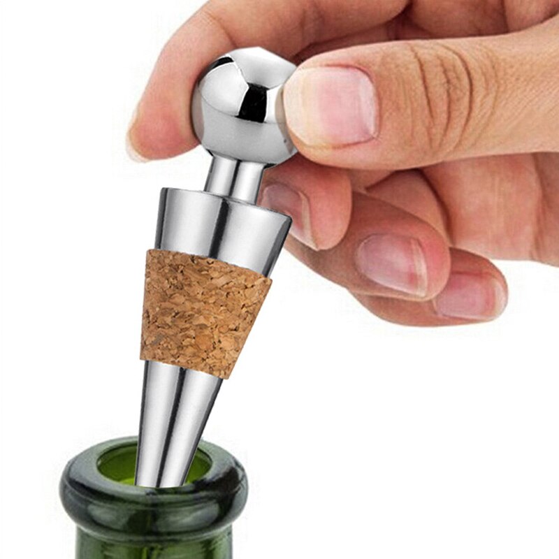 Metal Wine Corks Champagne Stopper Metal Champagne... – Grandado