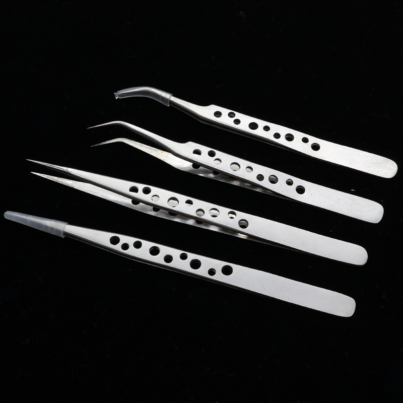 Electronics Industrial Tweezers Anti-static Curved... – Grandado
