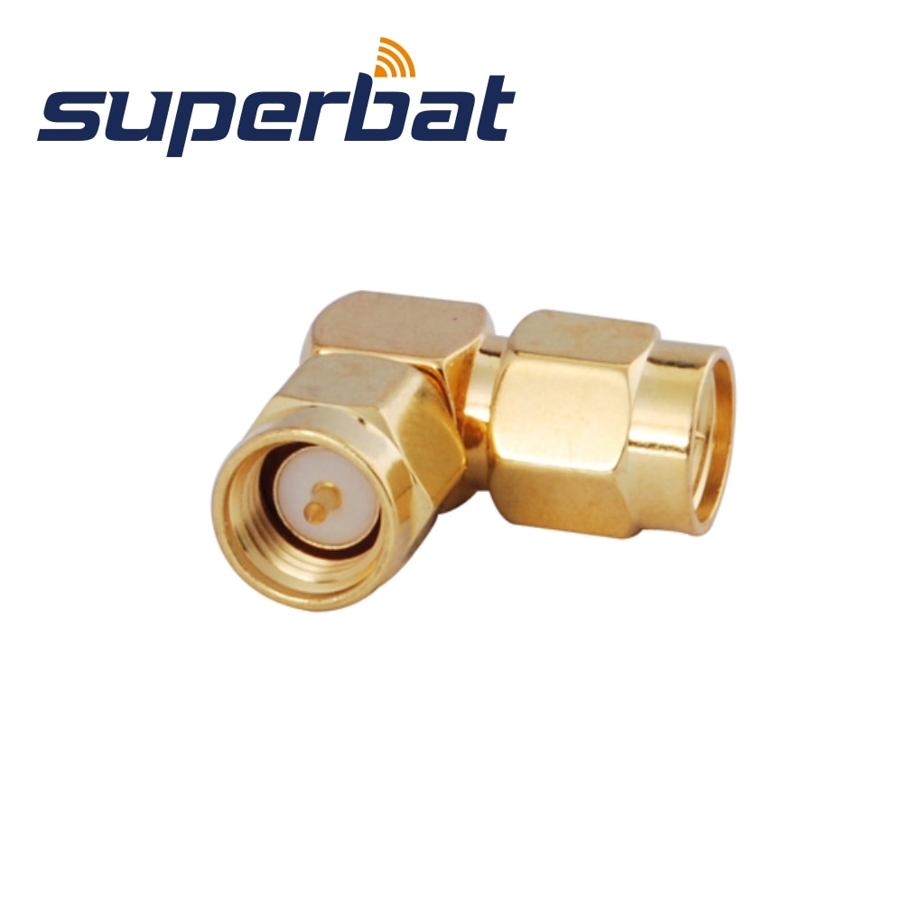 Superbat Sma Adapter Sma Plug Male Haakse Rf Coaxi... – Vicedeal
