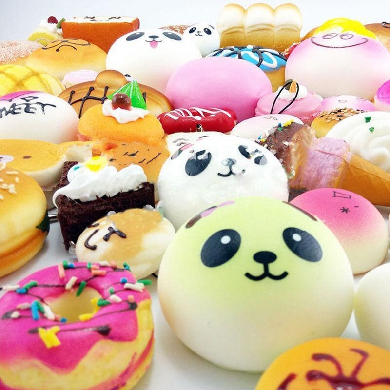 10/20/30 Pcs Kawaii Squishy Food Slow Rising Mini ... – Grandado
