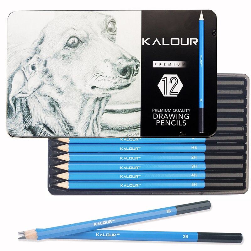 Drawing Pencils Sketch Art Set 50PCS Includes Sket... – Grandado