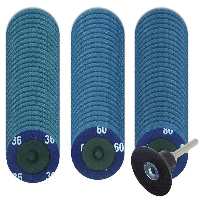 75PCS Quick Change Discs Zirconia Sanding Discs wi... – Vicedeal