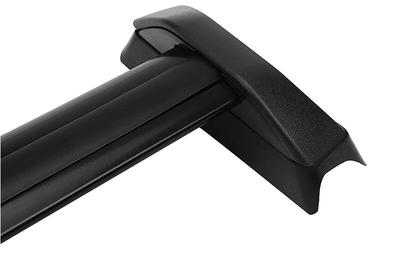 SHITURUI 2pcs Black Side Rails Car Roof Rack Cross... – Grandado