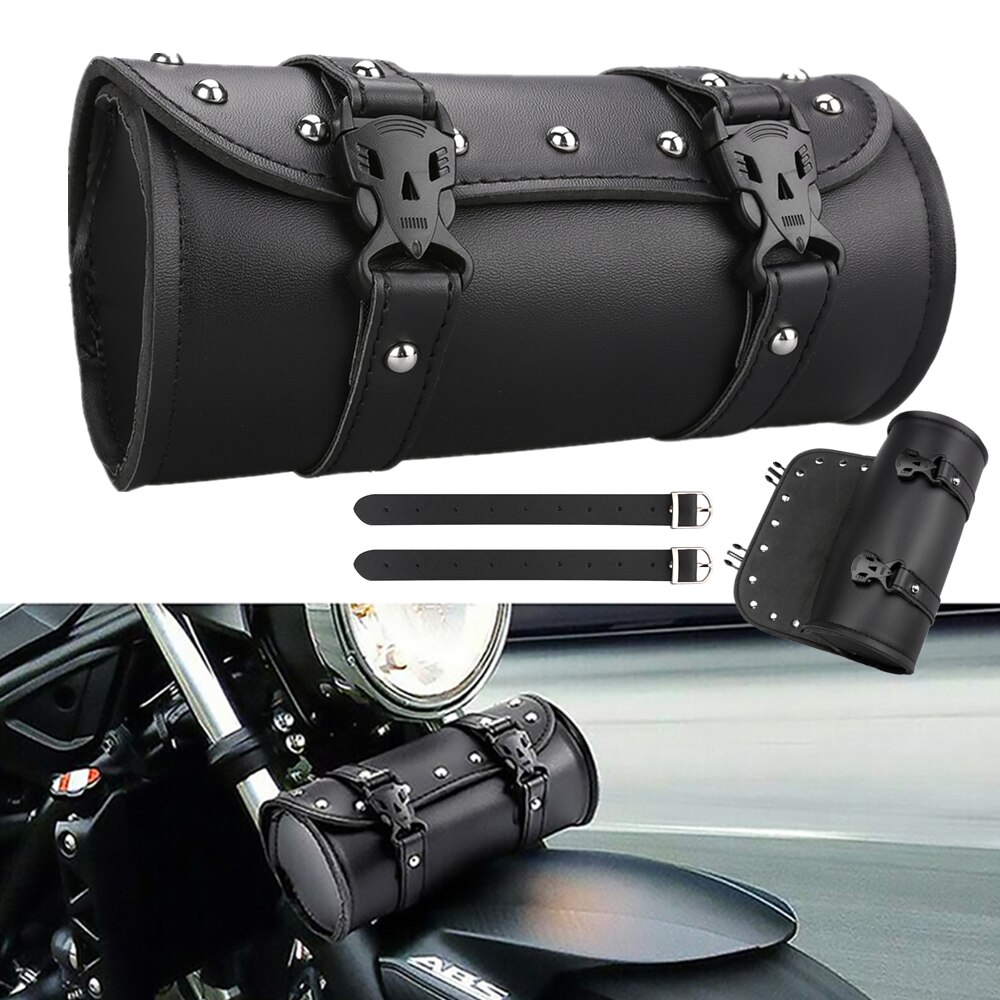 Luxury Waterproof Motorcycle PU Leather Saddle Bag... – Grandado