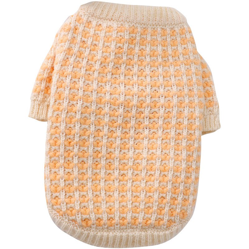 Knitted Sweater Pet Dog Clothes Clothing Dogs Supe... – Grandado