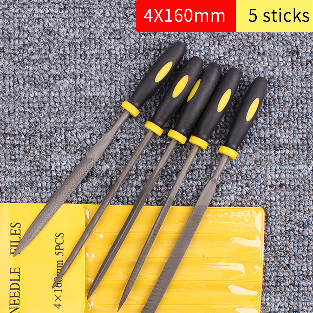 Luxianzi 5Pcs Naald Bestanden Set Mini Metalen Ras... – Vicedeal