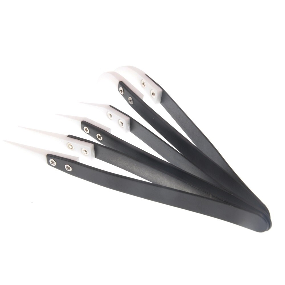 Anti-Static Ceramic Tweezers Stainless Steel Elect... – Grandado