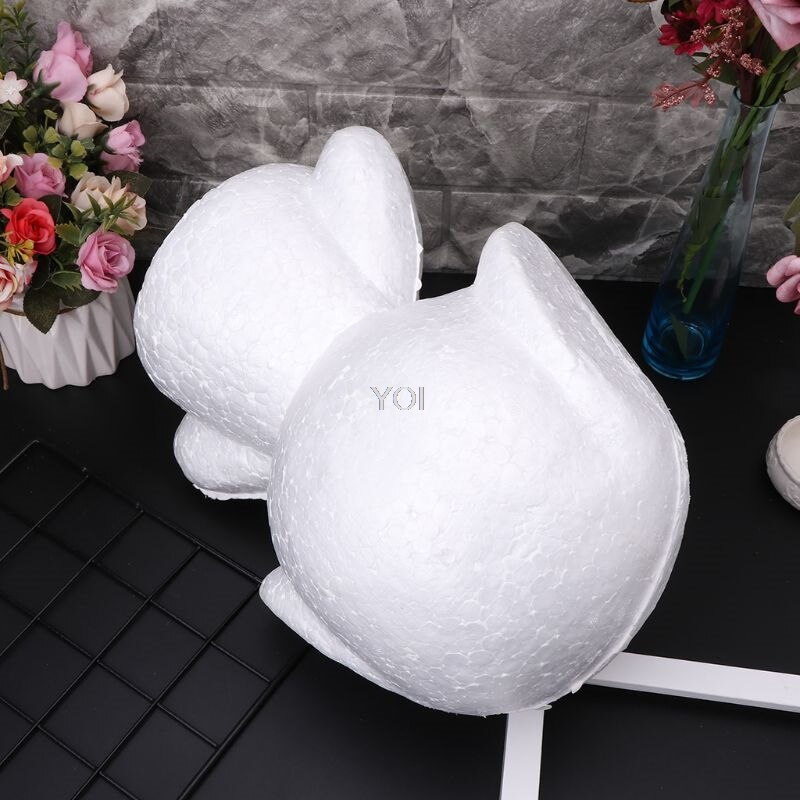 Modellering søt hund hvit polystyren skum baller s... – Grandado