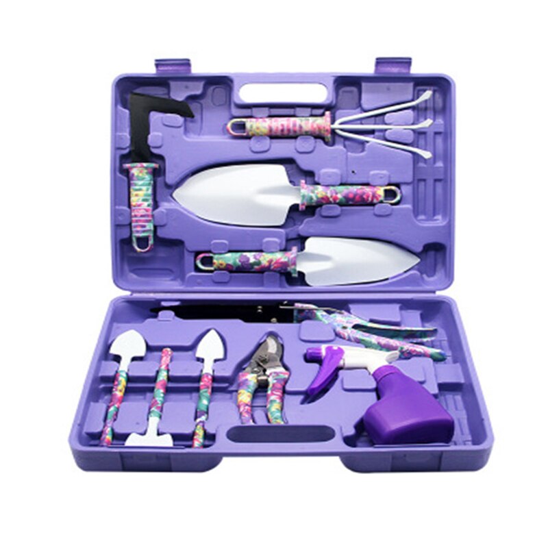 Portable 10-piece Gardening And Planting Tool Set ... – Grandado