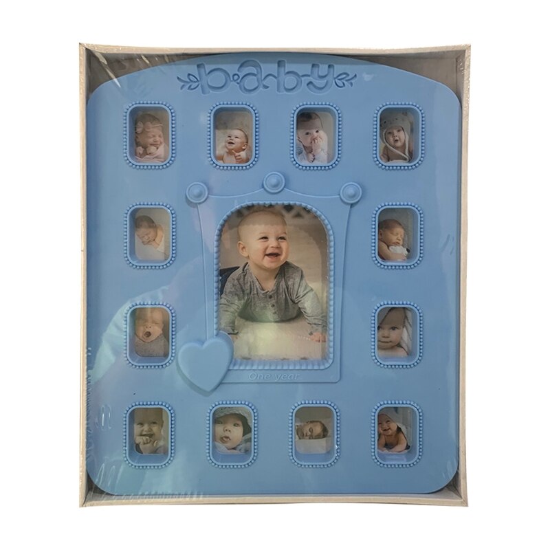 DIY 0-12 Month Baby Wall Hanging Picture Display S... – Grandado