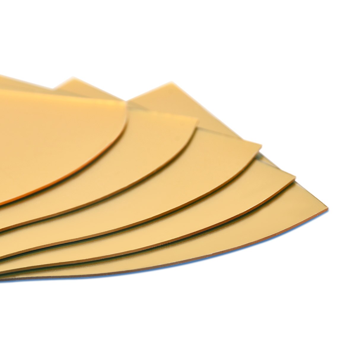 Zilveren sticker 6 spiegelwandstukken gouden 10*12... – Vicedeal