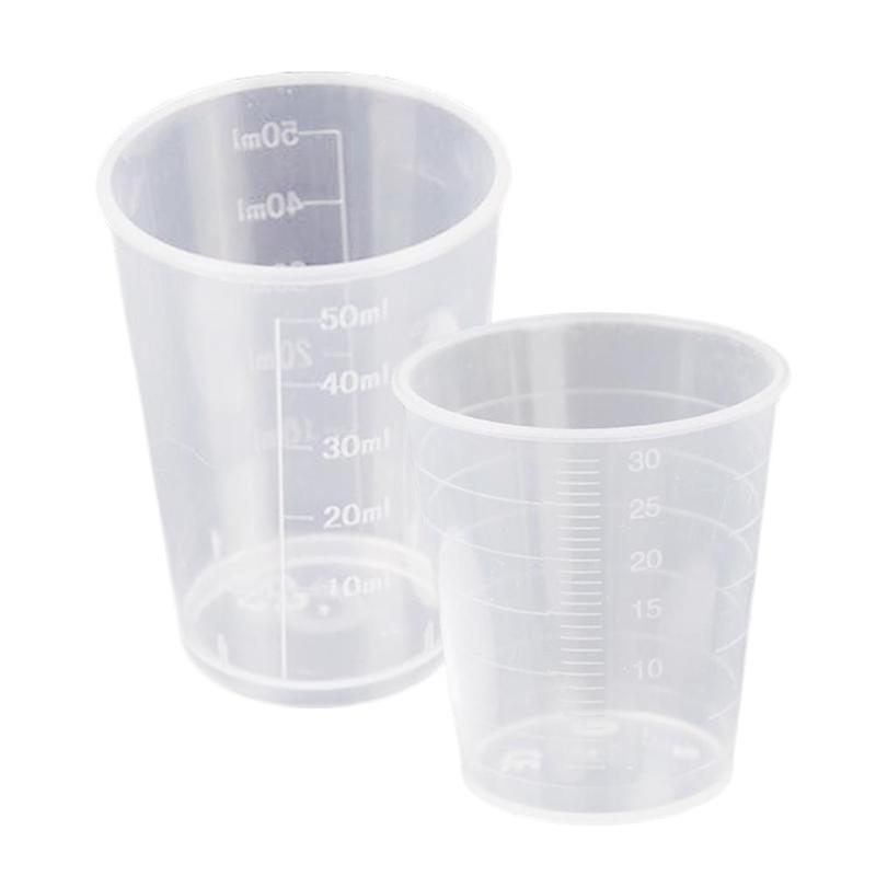 10Pcs 30/50ml Medicine Measuring Measure Cups With... – Grandado