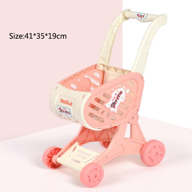 Children's simulation shopping cart play toy k... – Grandado
