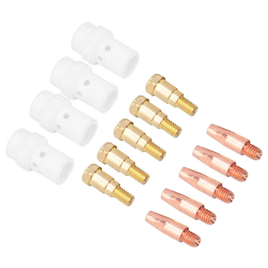 14Pcs 1mm Contact Tip Gas Nozzle Diffuser Tip Hold... – Grandado