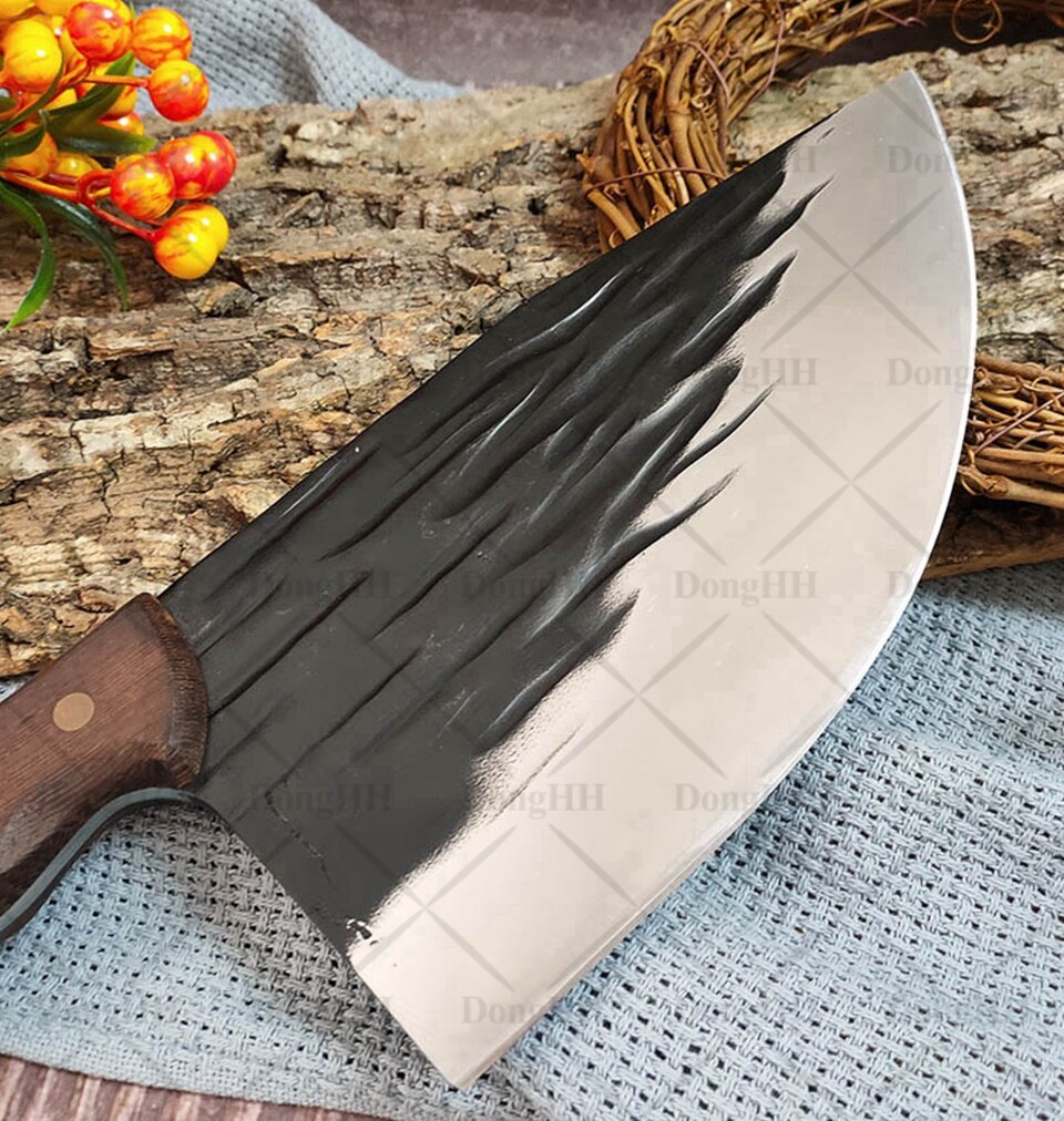 Butcher Knife Stainless Steel Bone Chopping Kitche... – Vicedeal