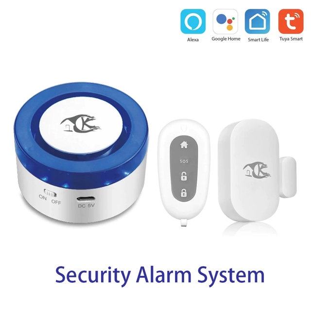 Smart Home Alarm Sirene Tuya Wifi Voor Home Securi... – Vicedeal