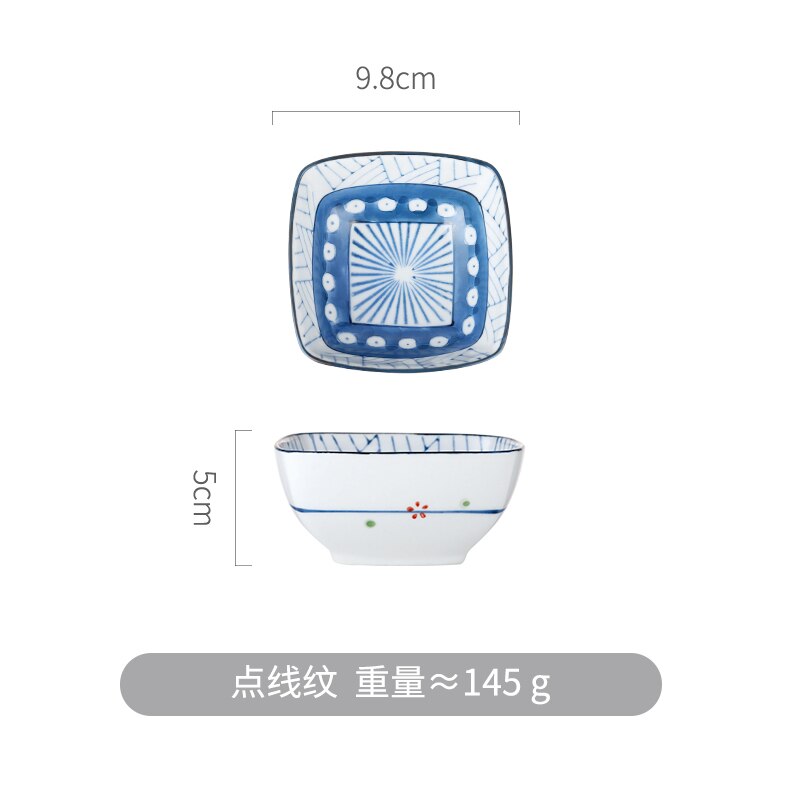 Oneisall Japanese-style Plate Dishes plates Sets D... – Grandado