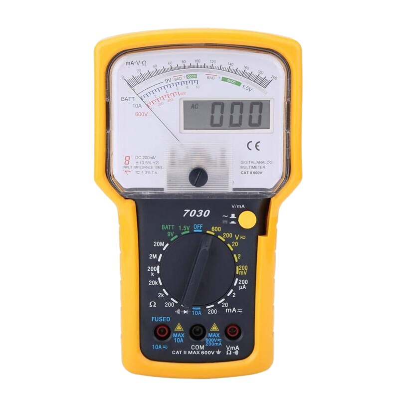 -KT7030 AC/DC Analog Multimeter Tester, Digital An... – Vicedeal