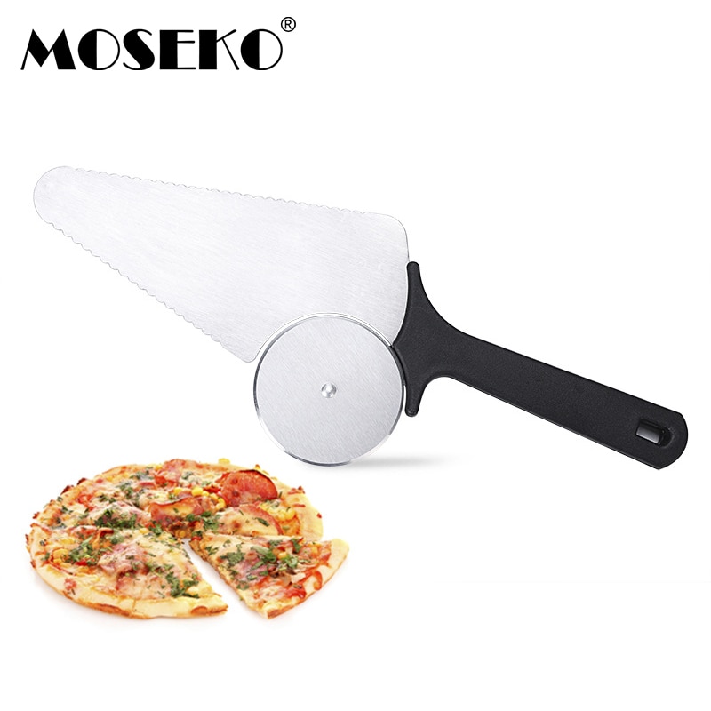 MOSEKO 2 in 1 Pizza Cutter Pizza Divider Pie Serve... – Grandado