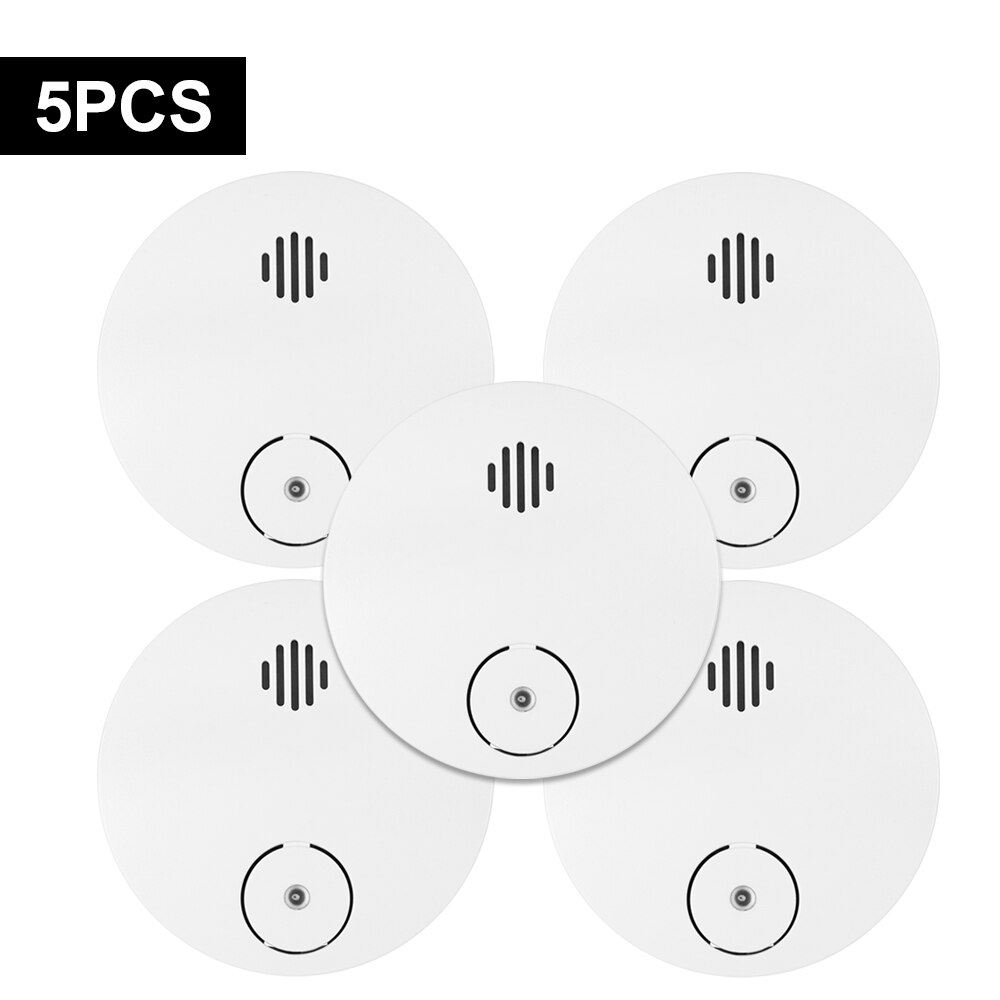 Battery-Powered Wireless Smoke Detector Photoelect... – Grandado