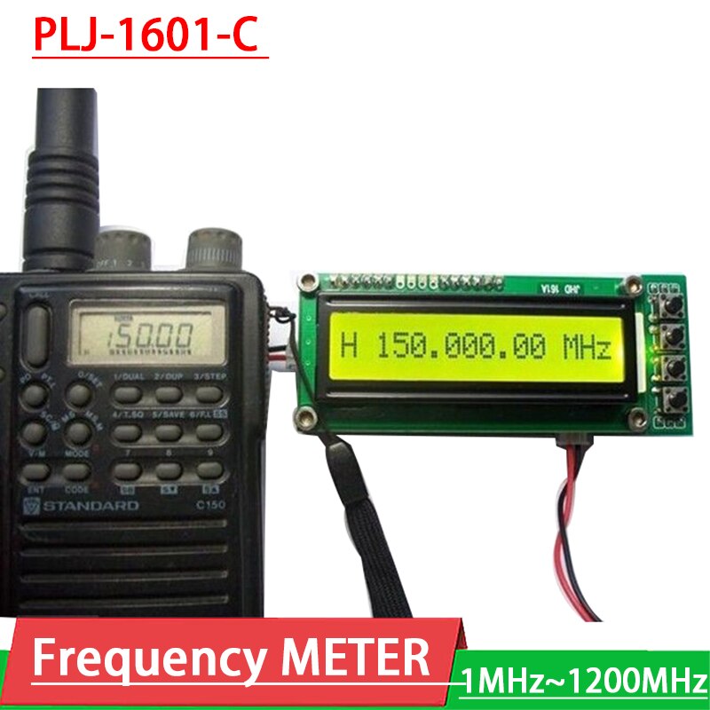 PLJ-1601 0.1MHz to 1200MHz Frequency Counter Teste... – Grandado