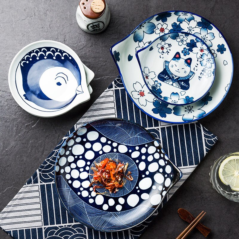 Japanese Style Ceramic Dessert Sauce Dish Tablewar... – Grandado