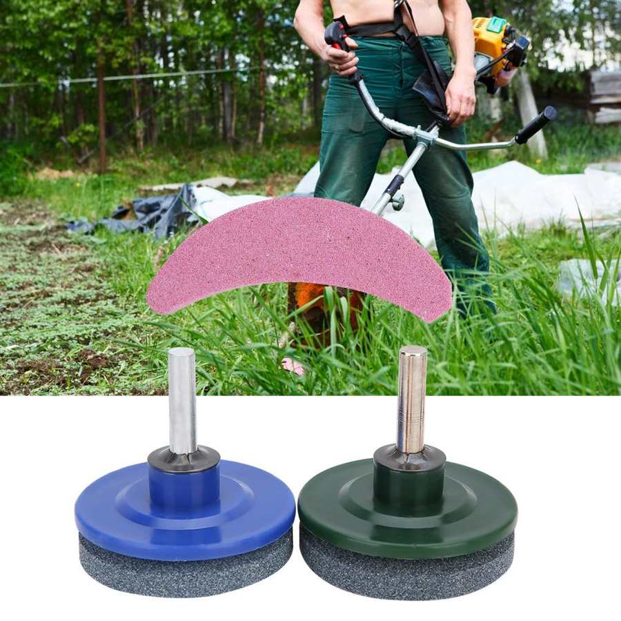 3Pcs Universal Lawn Mower Blade Sharpener Trimmer ... – Grandado