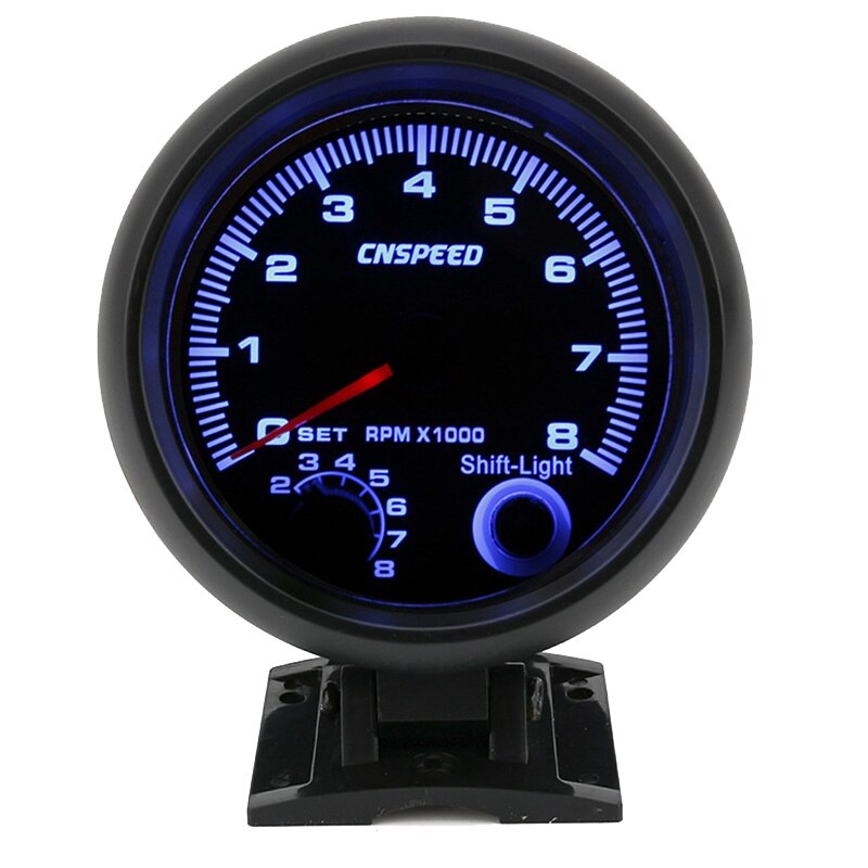 CNSPEED 95Mm Racing Car Tachometer 0-8000 RPM 12V ... – Vicedeal