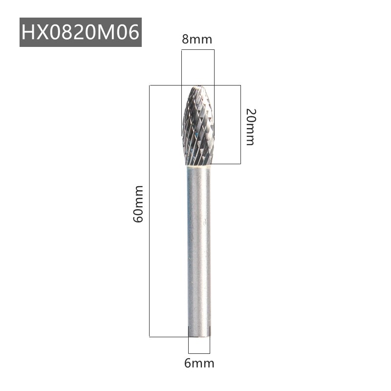 YG8 Legering Roterende Bestand 1Pc Hx Type Double ... – Grandado