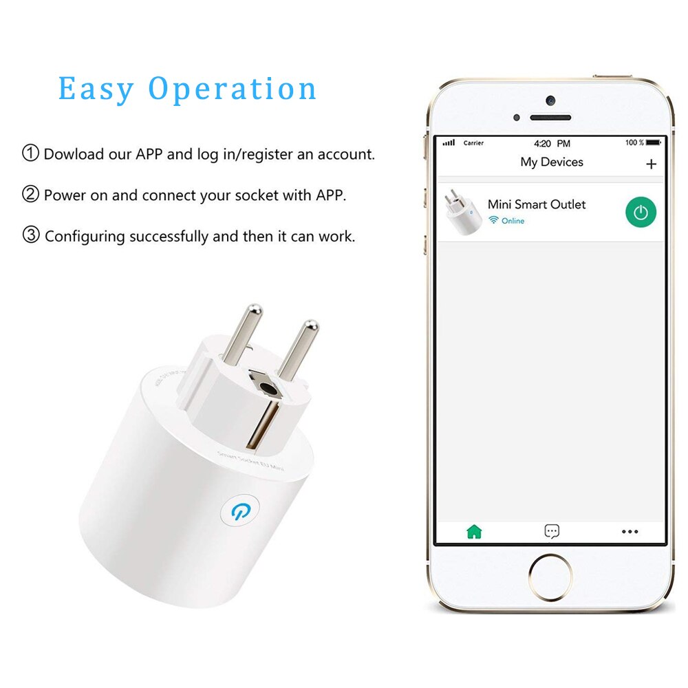 AVATTO 16A Smart Plug with Alexa,Google Home Audio... – Vicedeal