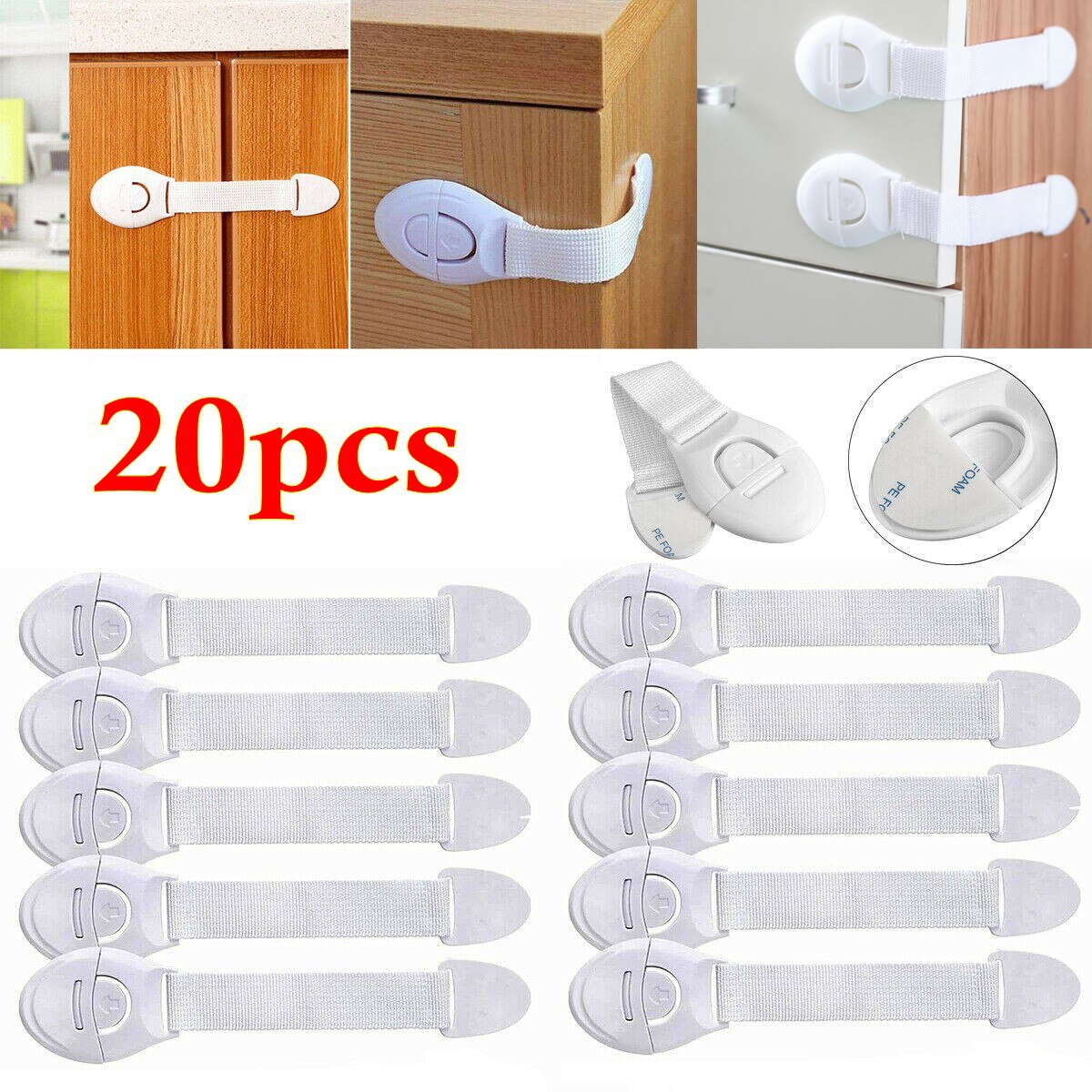 20Pcs/Lot Child Lock Protection Of Children Lockin... – Vicedeal