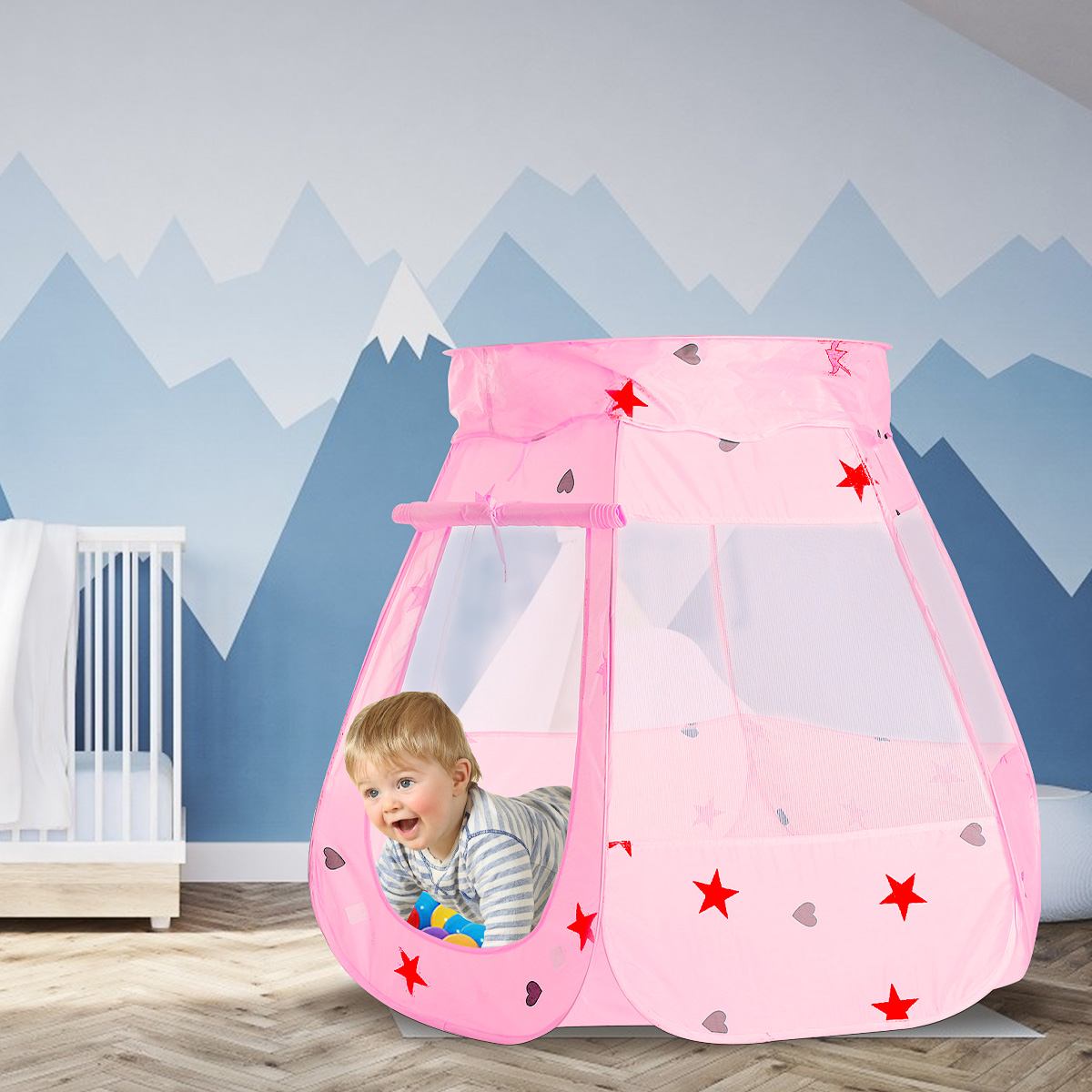 Princess Castle Play Tent Childrens Tent Childrens... – Grandado