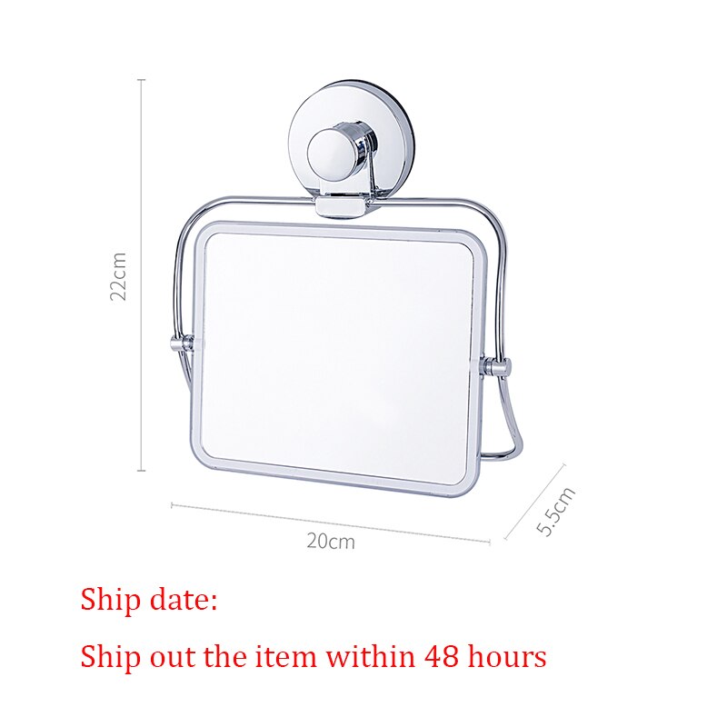 Chrome Bad Spiegels Sterke Zuigkracht Haak Geen Bo... – Vicedeal