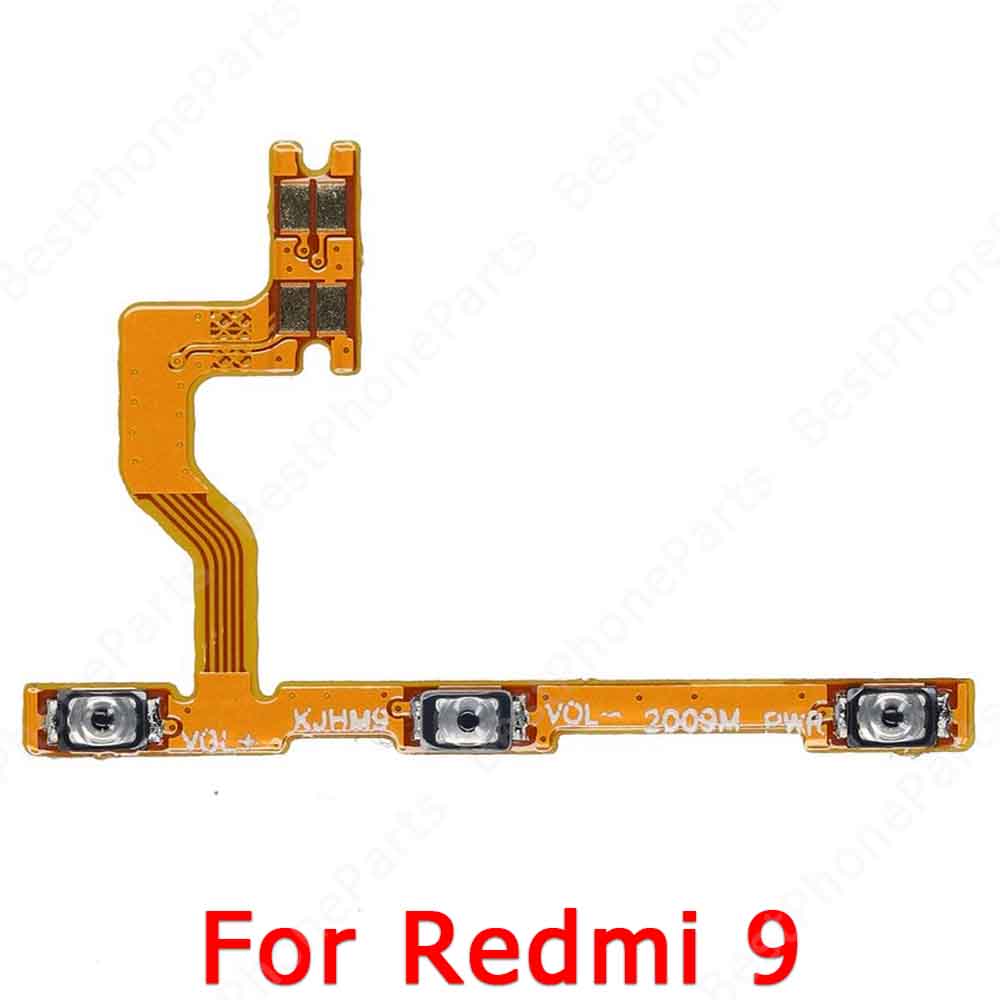 Voor Xiaomi Redmi 9 Mute Originele Flex Kabel Zijk... – Vicedeal