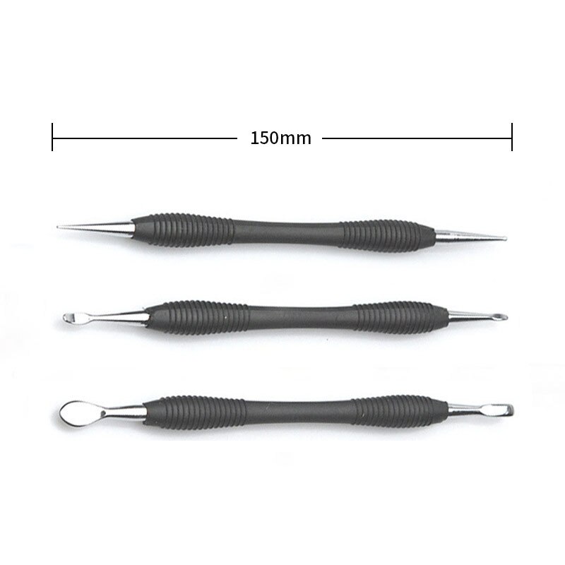 3Pcs/Set Leather Modeling Carving Tools Set Rubber... – Grandado
