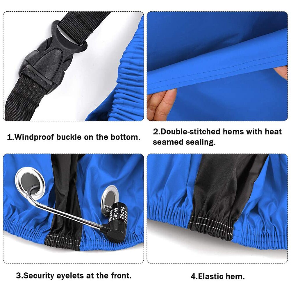Waterproof Bike Rain Dust Cover Bicycle Cover UV P... – Grandado