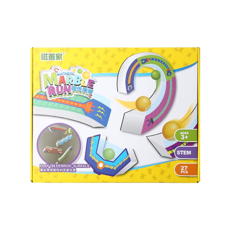 Magnetic rolling ball slide track children early e... – Grandado