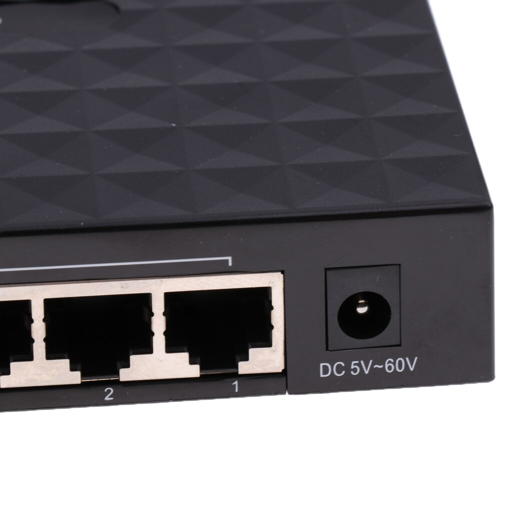 6Port SPoE Fast Switch with 2 Ethernet Uplink IEEE... – Grandado