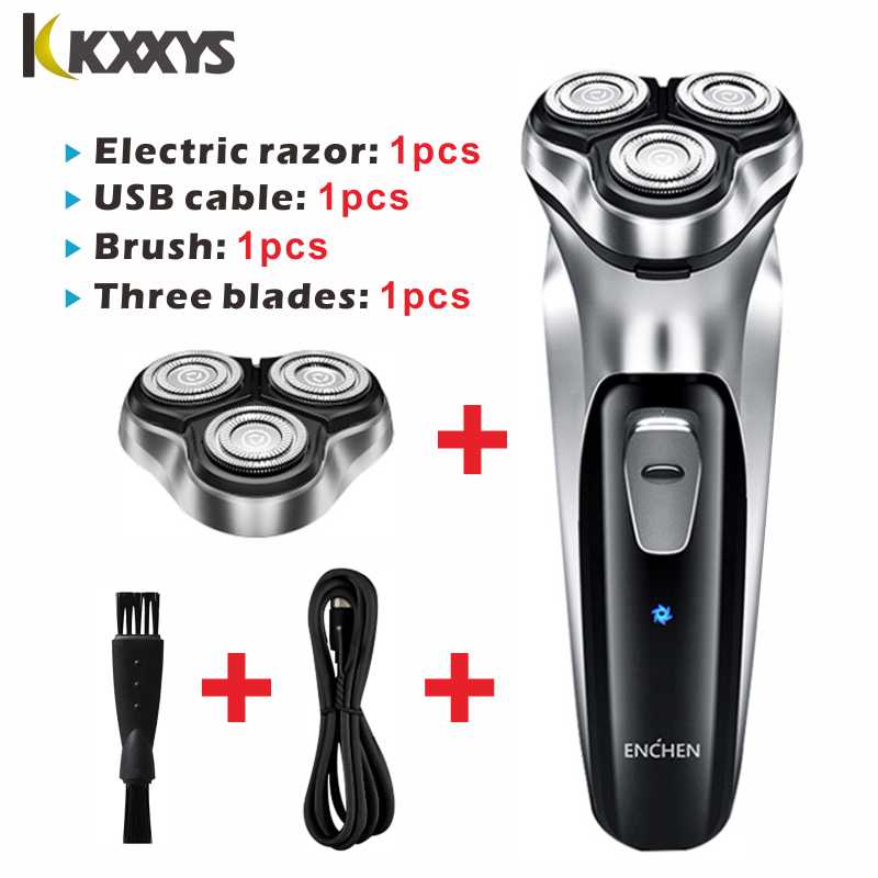 ENCHEN Blackstone Electric Face Shaver Men's R... – Grandado