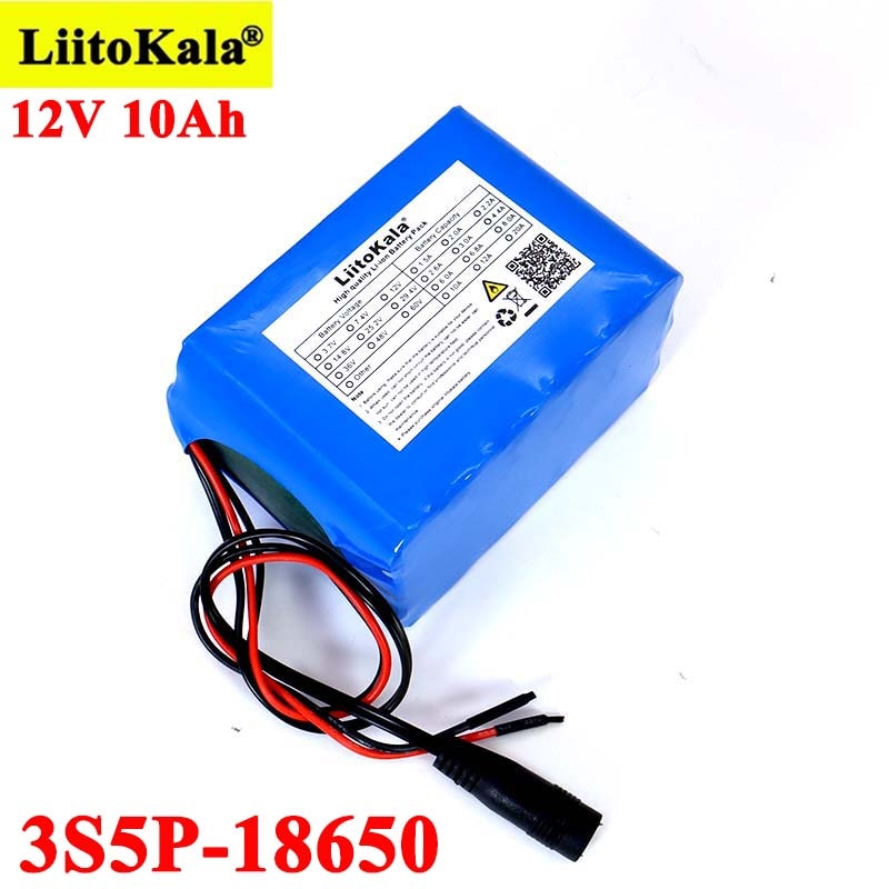 Batteria Liitokala 12v 10ah 18650 Li Lon 12 6v 100 Grandado