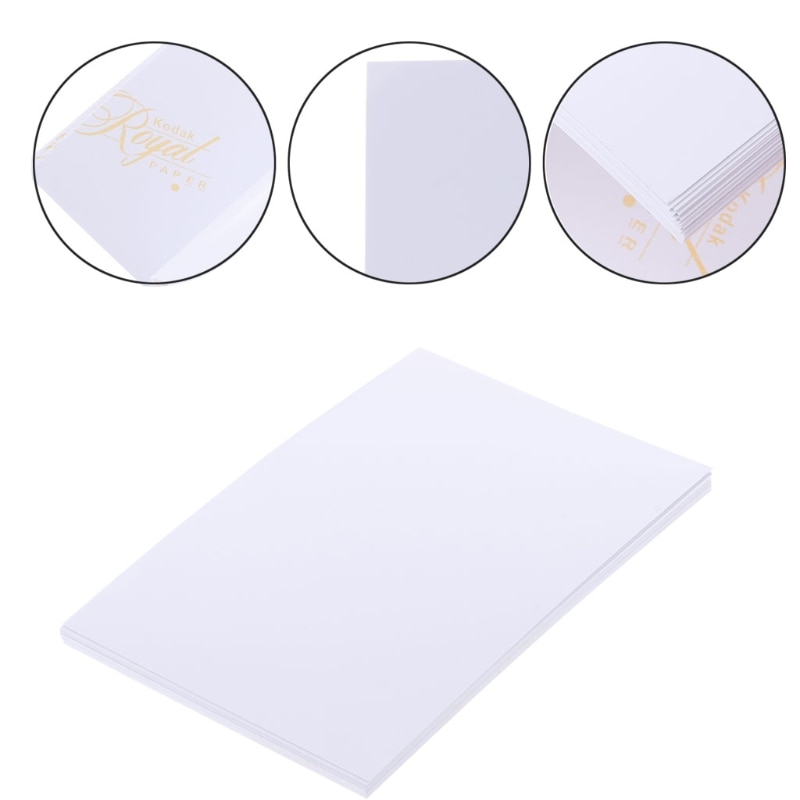 20 ark 4 " x6 " blankt 4r fotopapir 200 gsm til in... – Grandado