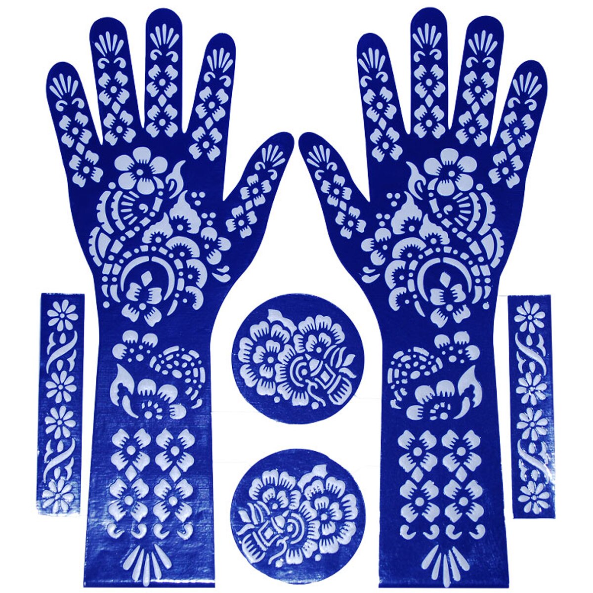 Henna Stencil Hand Pattern 04 – Grandado