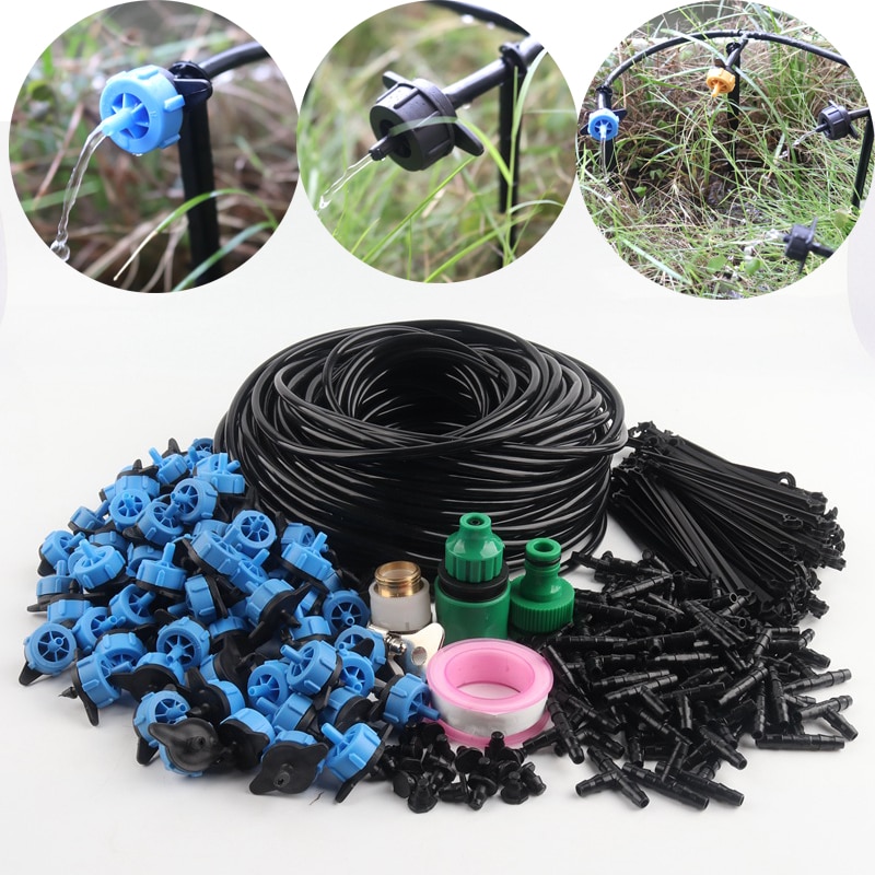 5~50M Garden Watering Group Kit Adjustable 2L Flow... – Grandado