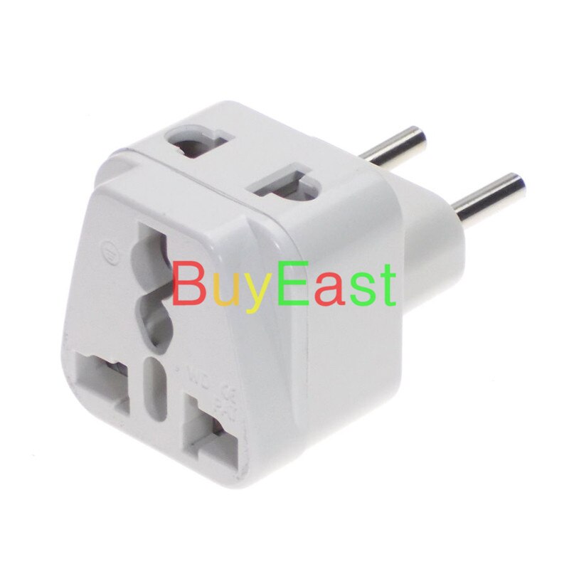 EU Travel Adapter Type C, 2 Outlet Port Convert EU... – Grandado